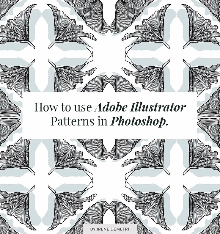 How to use Adobe Illustrator patterns in Photoshop