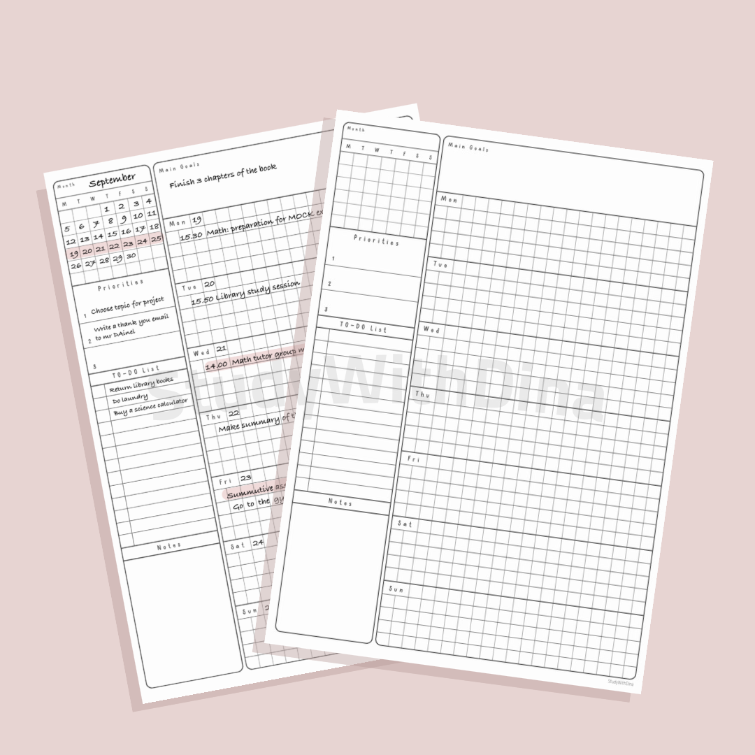 Weekly Planner - Payhip