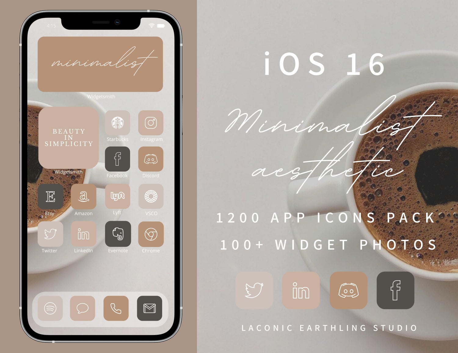iOS 16 Minimalist Aesthetic App Icons Pack - Payhip