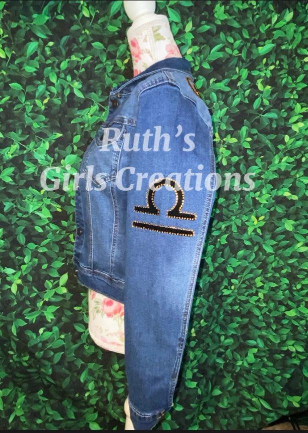 Custom Denim Zodiac Jacket - Payhip
