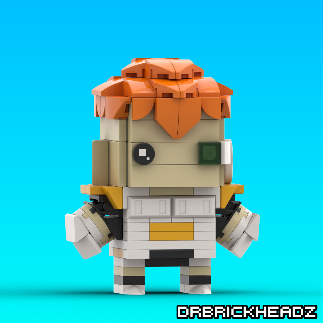 Recoome (Dragon Ball Z) Custom Brickheadz Instructions - Payhip