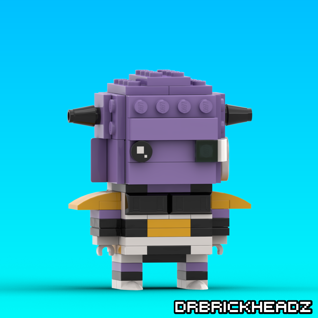 Ginyu (Dragon Ball Z) Custom Brickheadz Instructions - Payhip