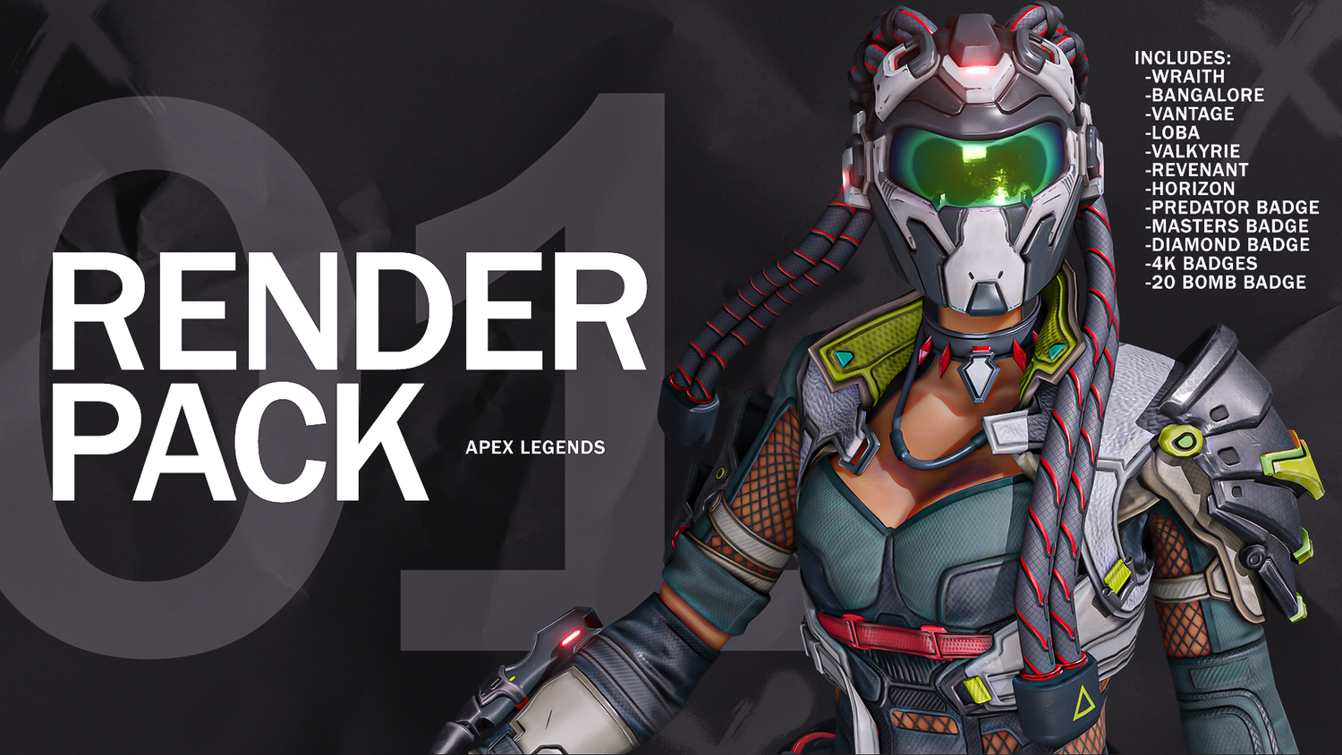Apex Legends Render Pack 01 - Payhip