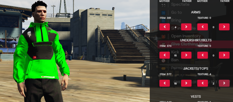 Luxury FiveM Ready Premium Updated Clothes Pack Canada / North / Hugo ...