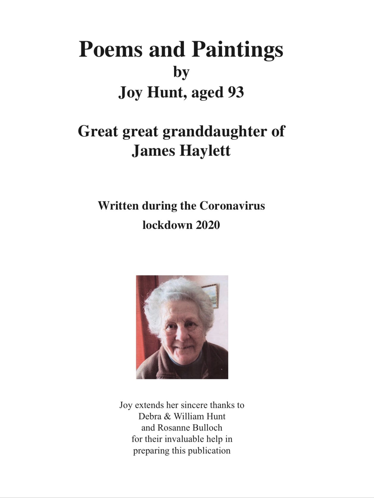 Joy Hunt - Poems / Pictures for Pensioners - Caister Lifeboat - Payhip