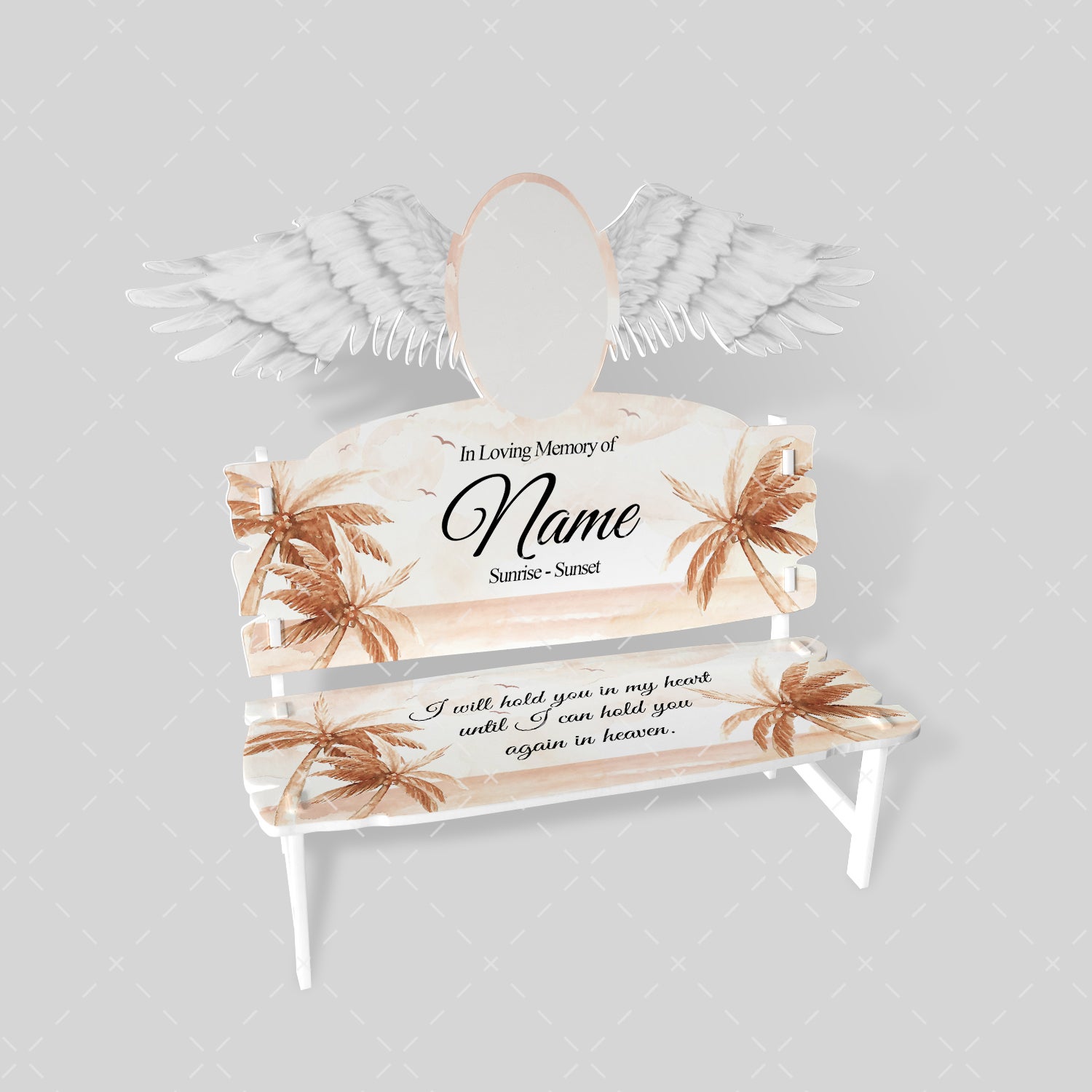 Angel Wings Memorial Bench Bundle #4 - Payhip