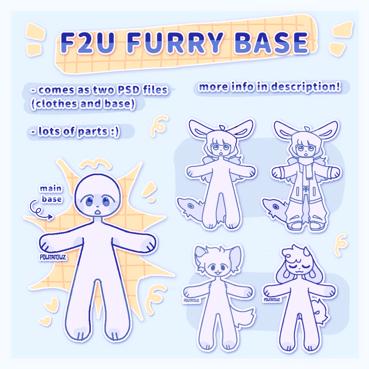 F2U furry base - Payhip