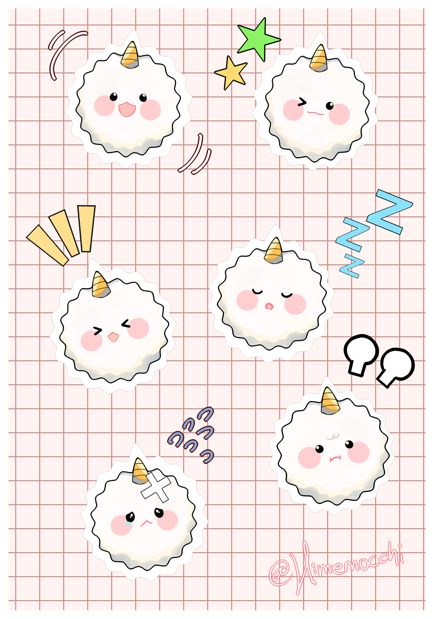 [ORV] Biyoo Kiss-Cut A5 Sticker Sheet - Payhip