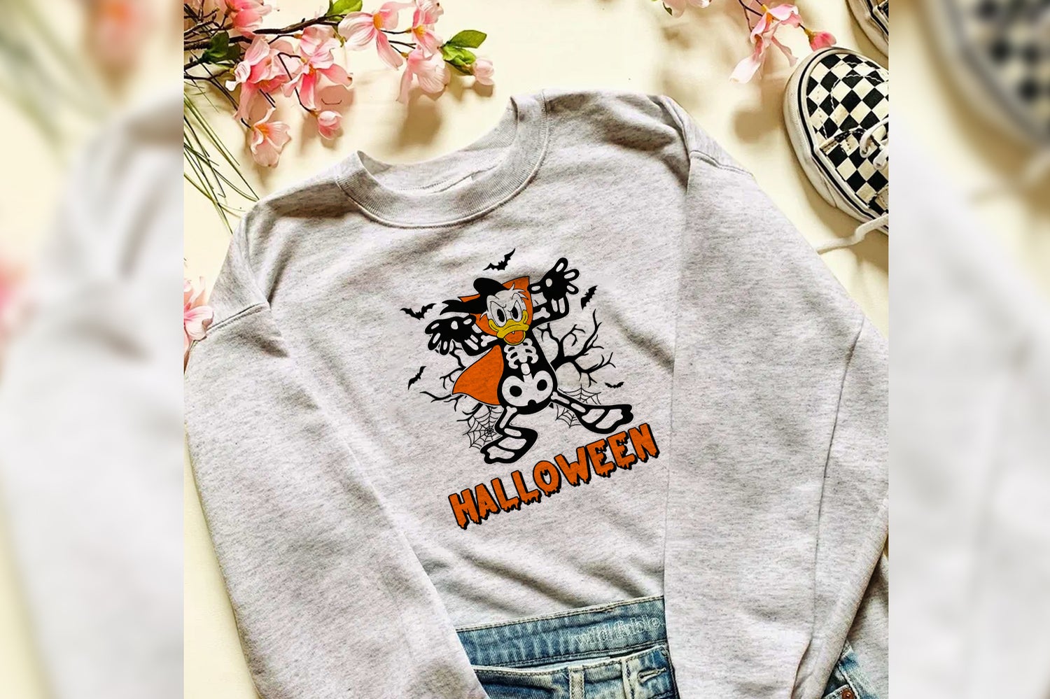 Skeleton Donald Duck Costume Halloween Svg, Halloween Masquerade, Trick ...