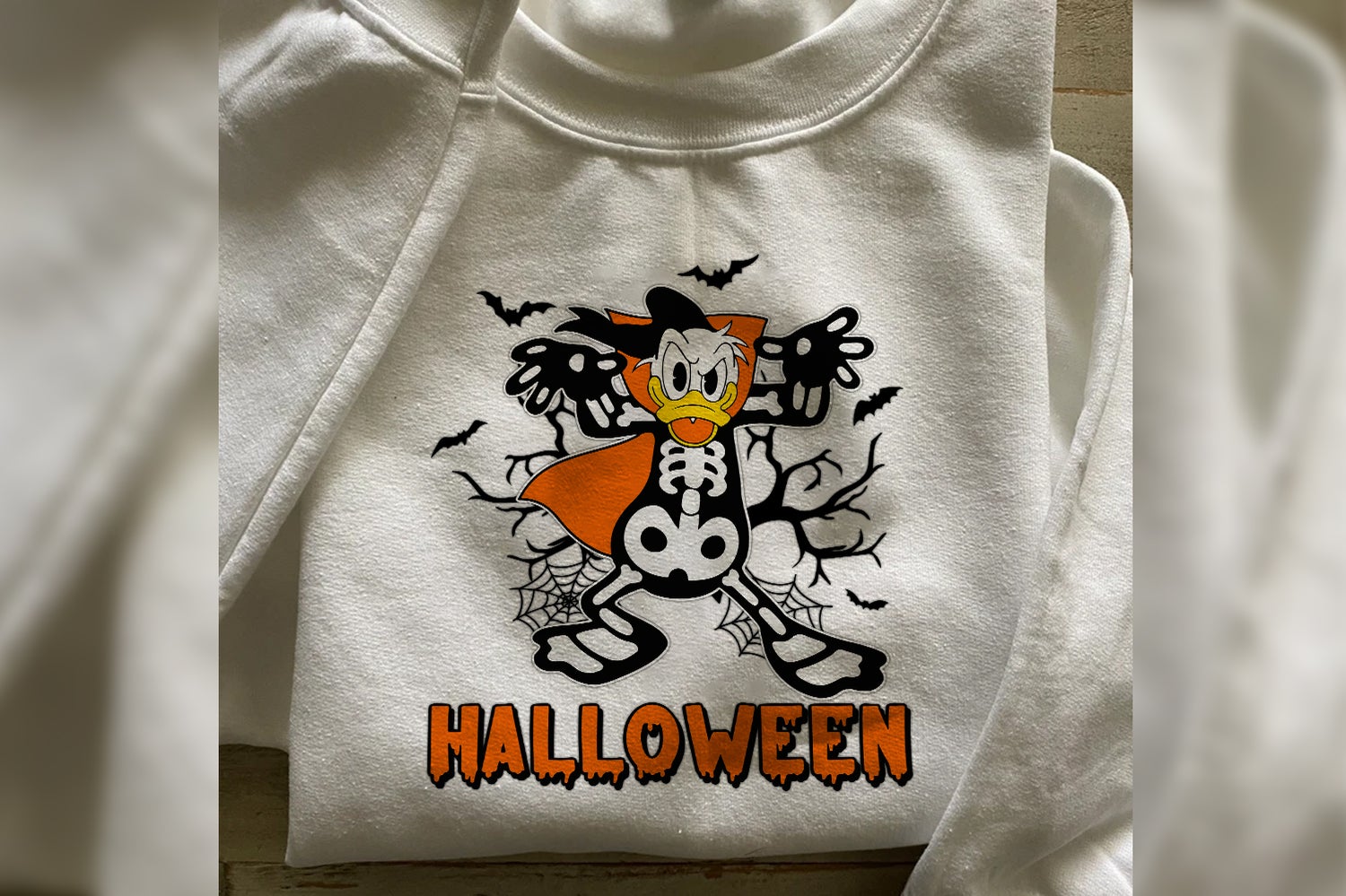 Skeleton Donald Duck Costume Halloween Svg, Halloween Masquerade, Trick ...