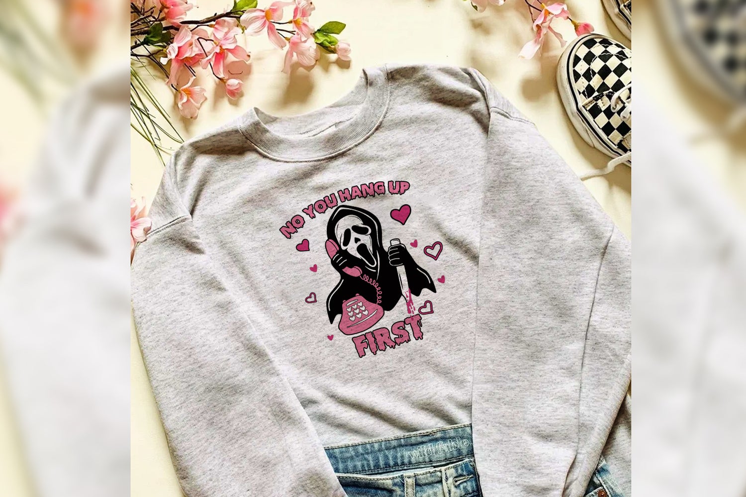 No You Hang Up First Ghost Face Halloween Decal Files, cut files for cricut, svg, png, dxf | SVG ...