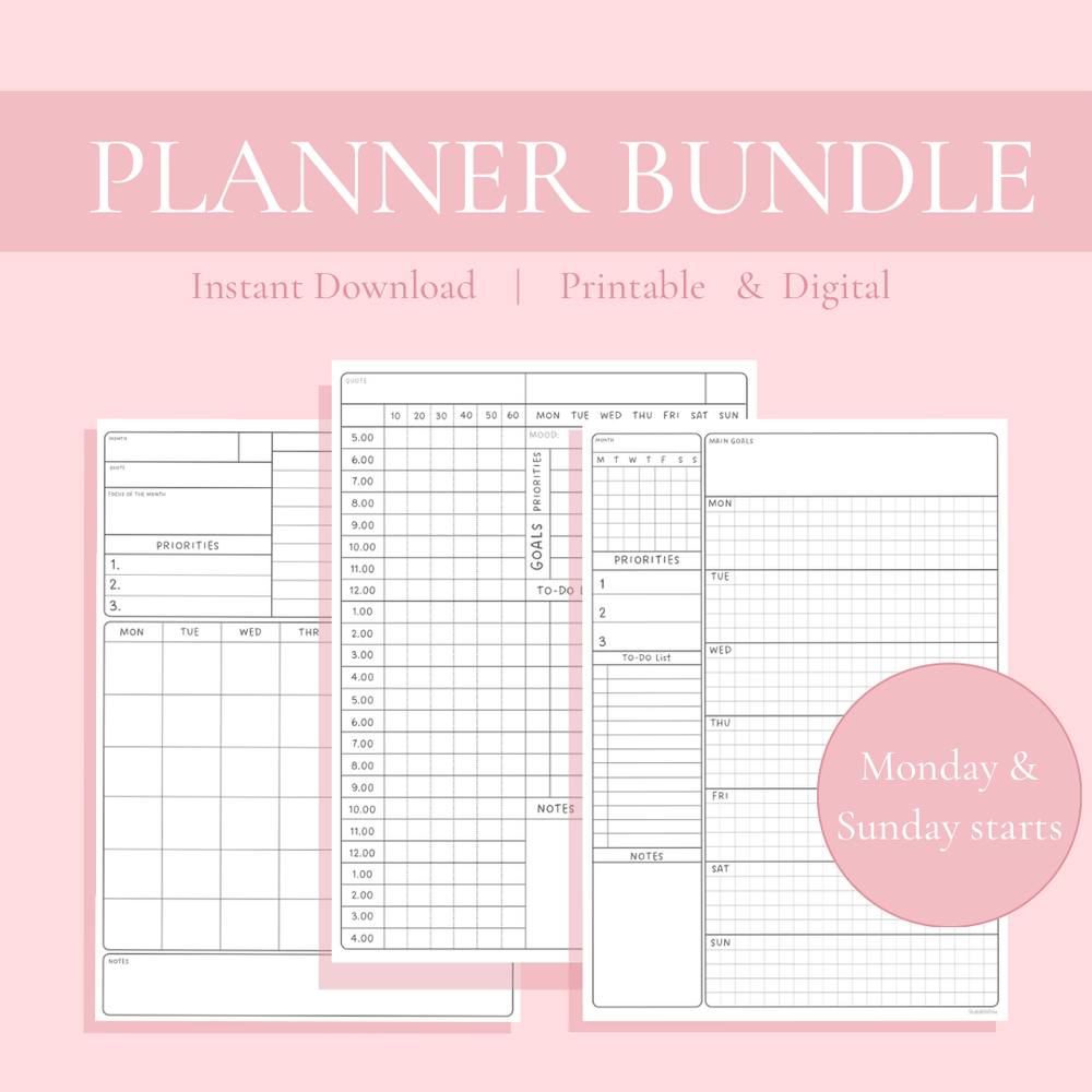 Weekly Planner - Payhip