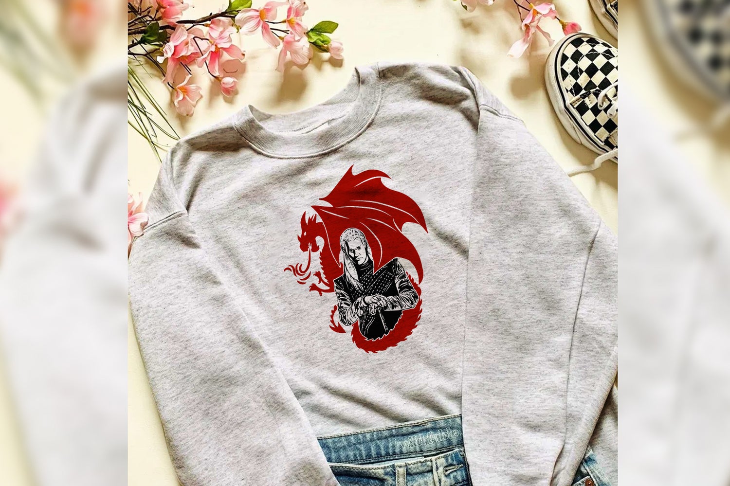 Daemon Targaryen House of the Dragon Dracarys Silhouette, Digital Download, Images, Cut Files ...