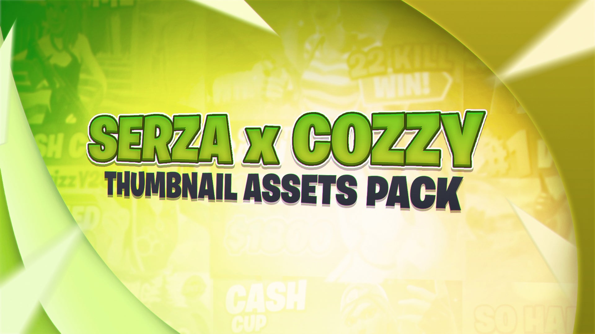 Serza x Cozzy Thumbnail Asset Pack - Payhip