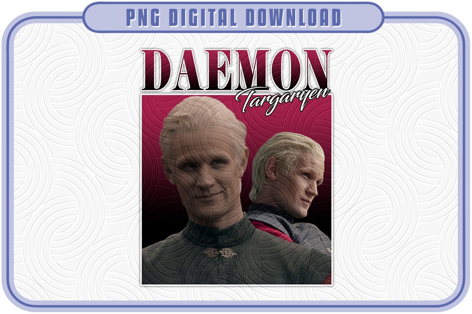 Daemon Targaryen png, Daemon Targaryen Design, House Targaryen, Fire ...