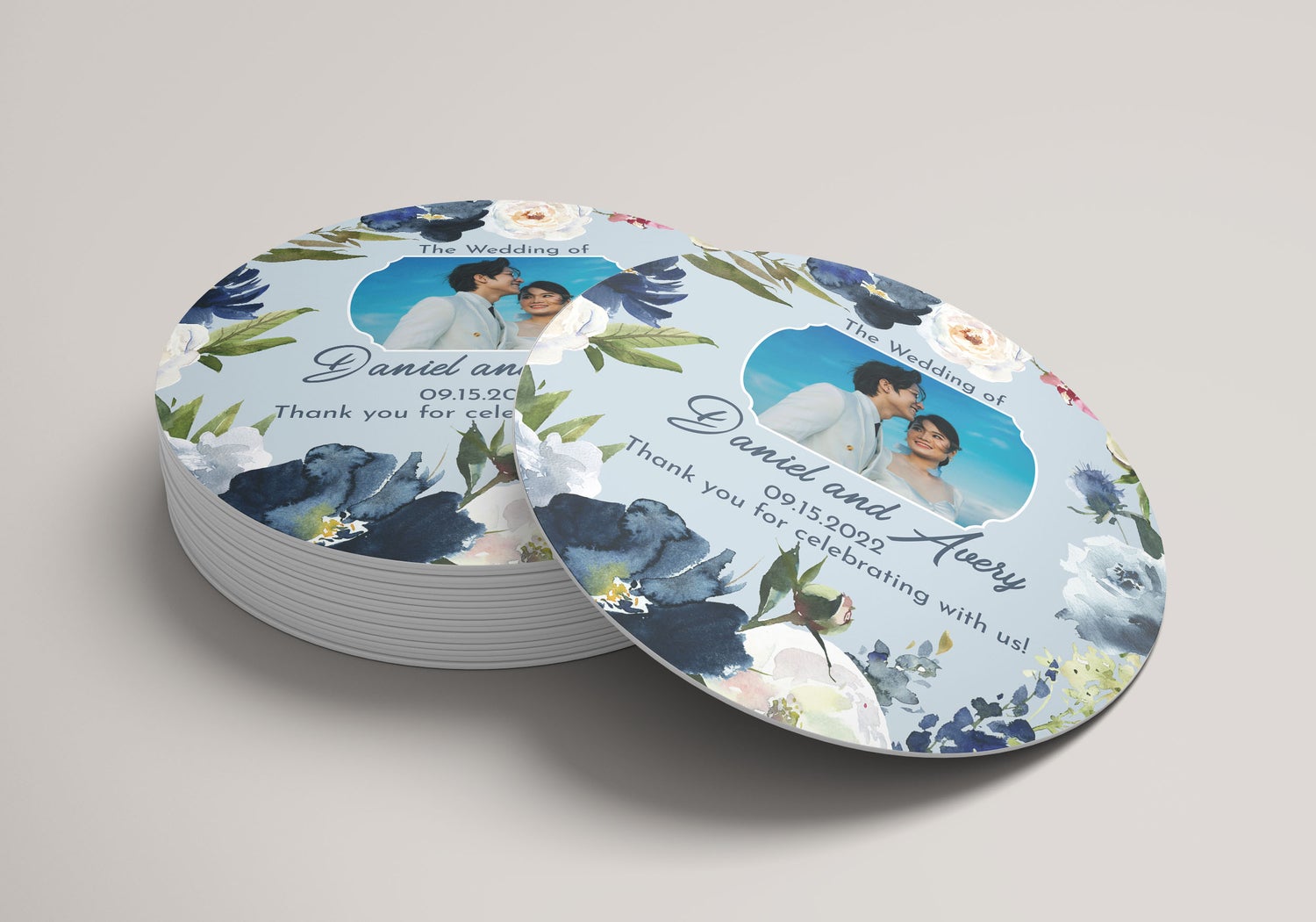 Ref Magnet Wedding Souvenirs - Boho Theme - Payhip