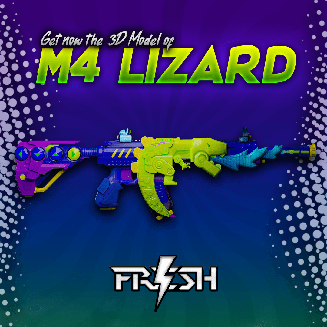 PUBG M4 Lizard - Payhip