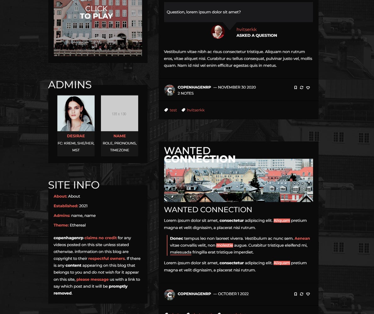 Jax: RP Main Theme - Payhip