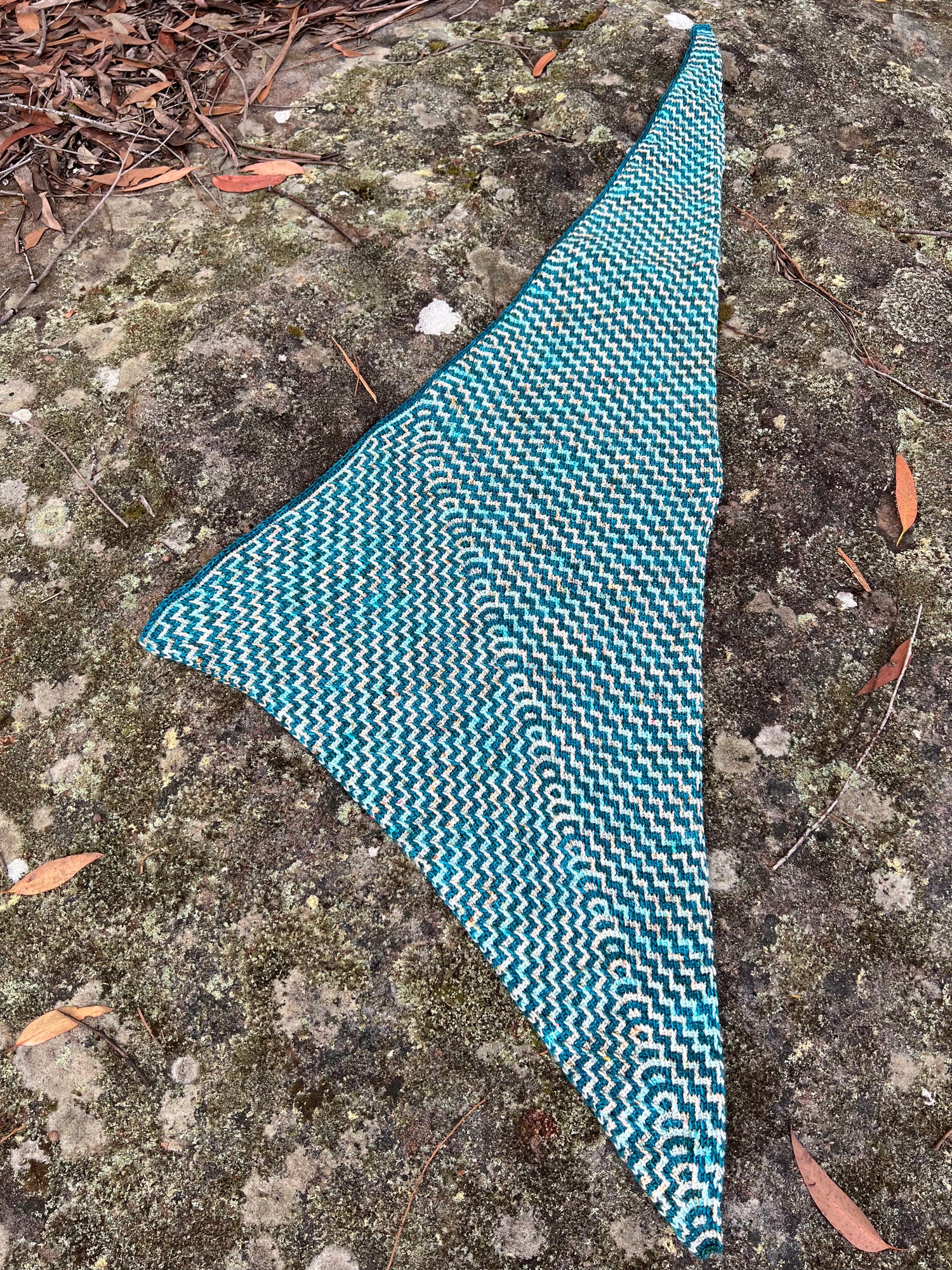 Jagged Little Mosaic Shawl - Payhip