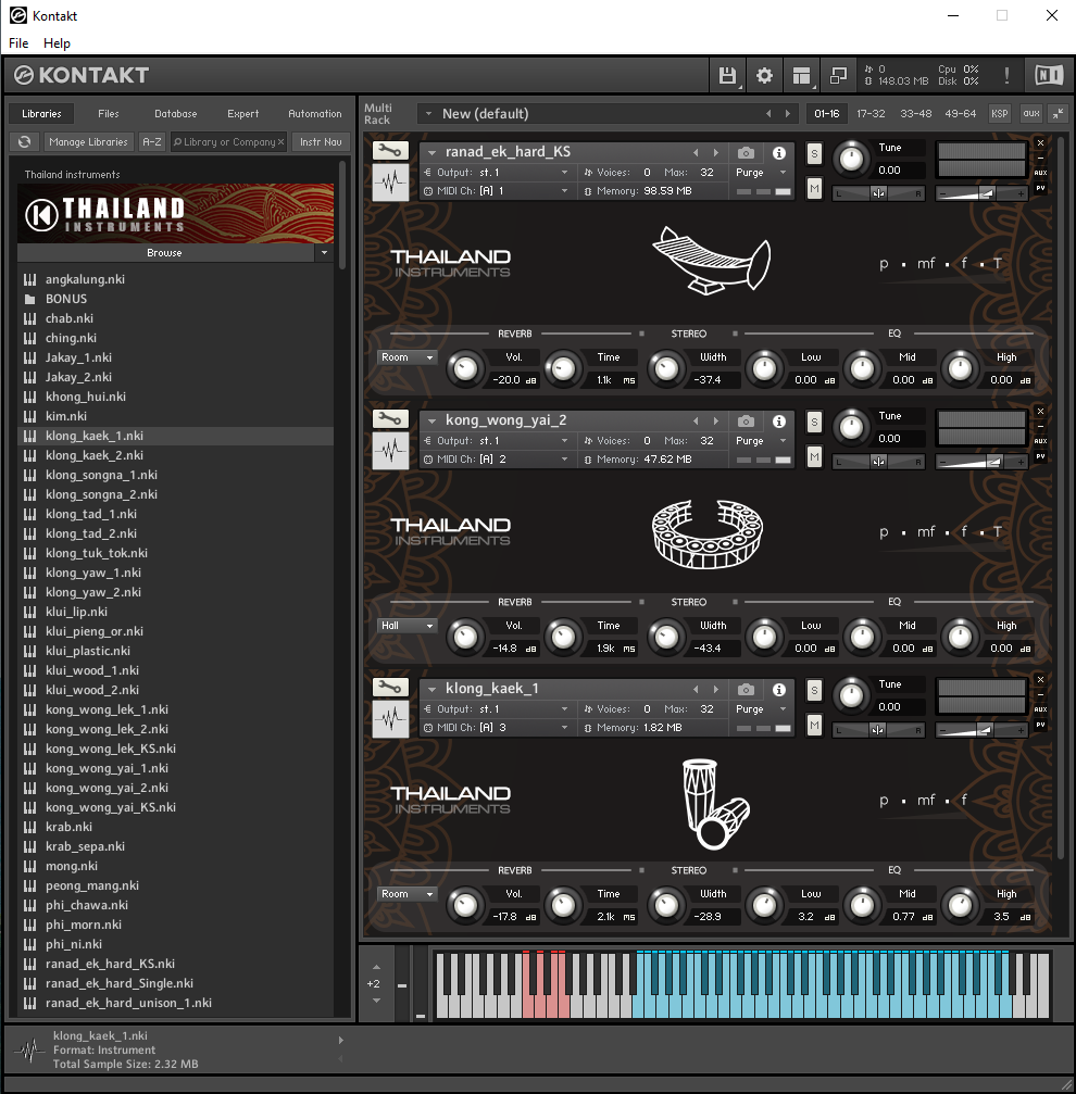 Thailand Instruments BIG SET V2 for Kontakt 6.6.1 - Payhip
