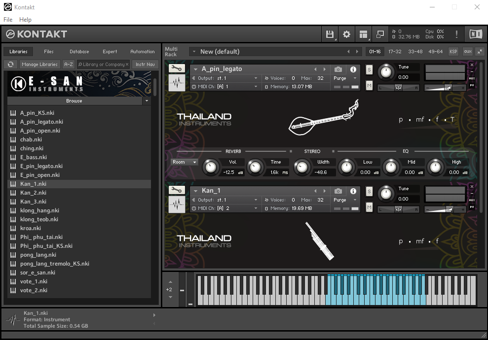 Thailand Instruments BIG SET V2 for Kontakt 6.6.1 - Payhip