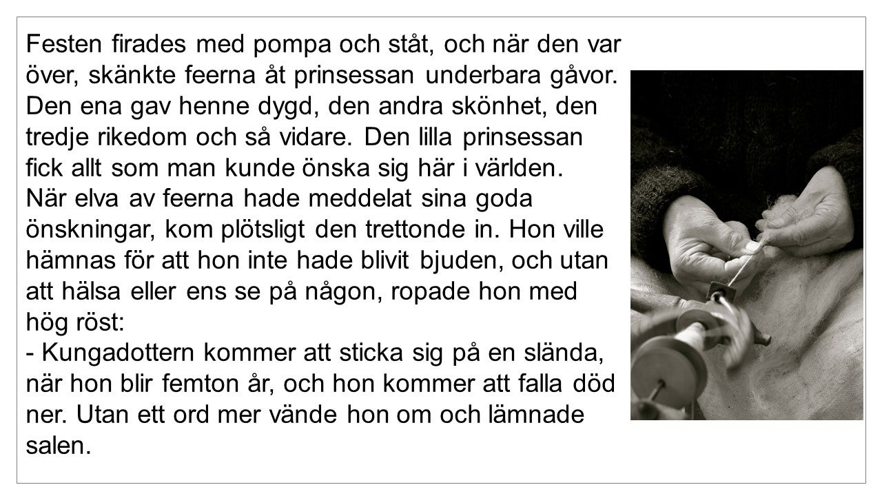 Törnrosa en saga av Bröderna Grimm (Swedish) - Payhip