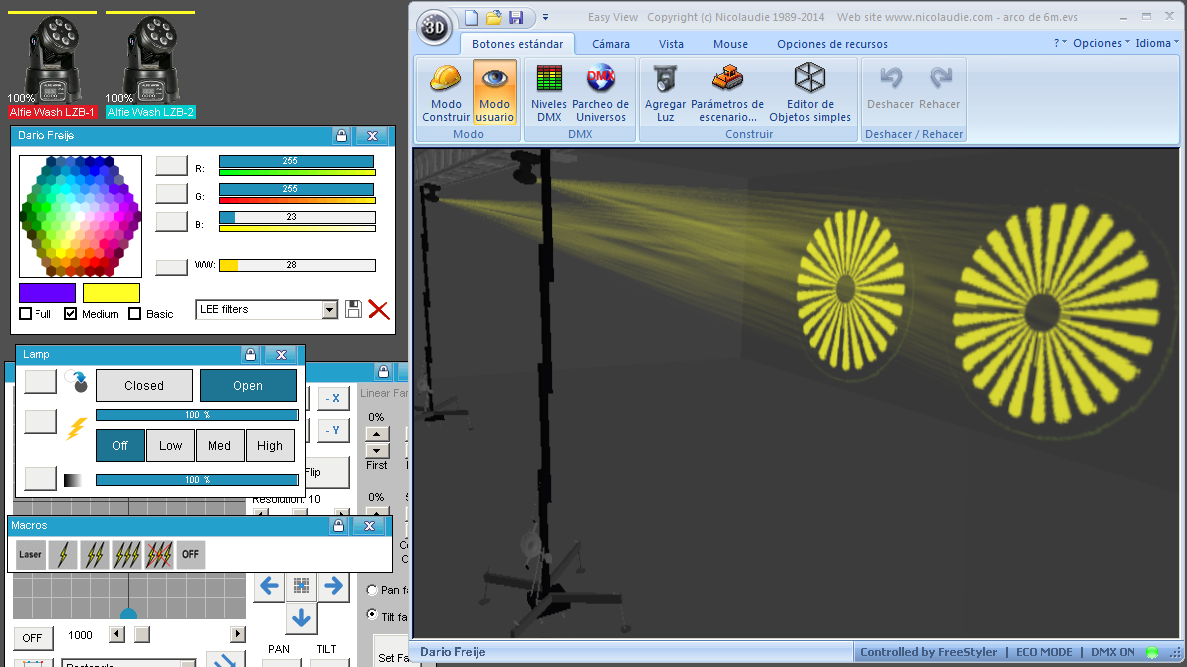 Librería de Magic 3D P/ Alfie Wash LZ de Tecshow ( LZ-R / LZ-G / LZ-B ) - Payhip
