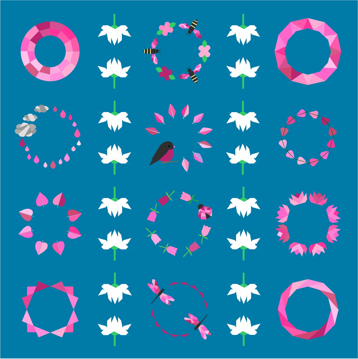 In the Garden - Bundle of the 2022 Pattern Club Patterns - Payhip