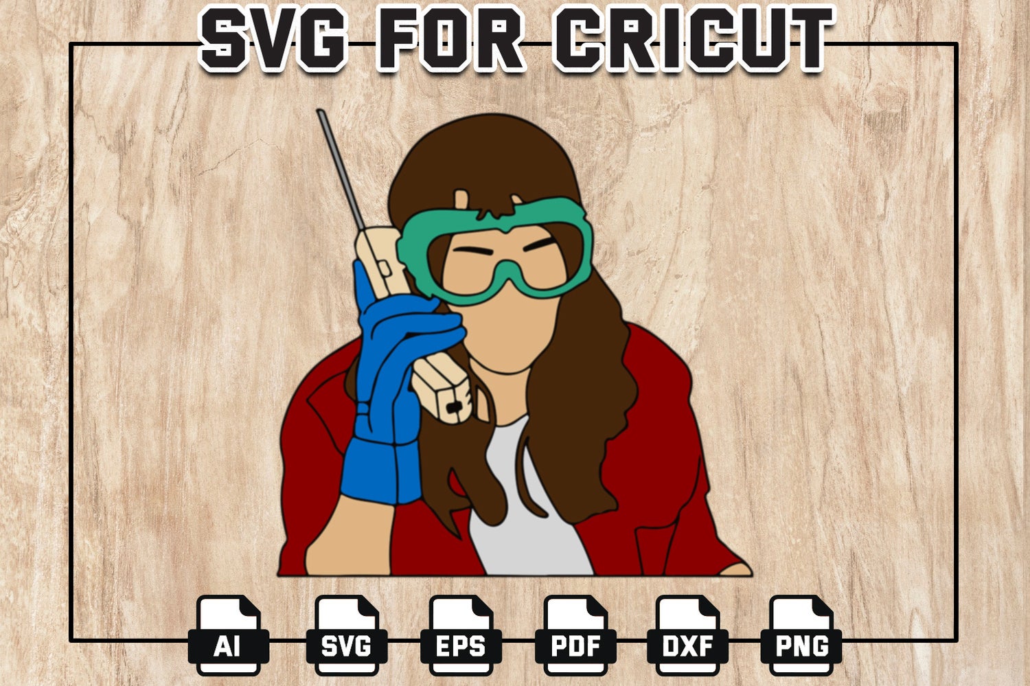 Joyce Byers Stranger Things 4 SVG, PNG, Instant Download | SVG_MOVIE_07 ...