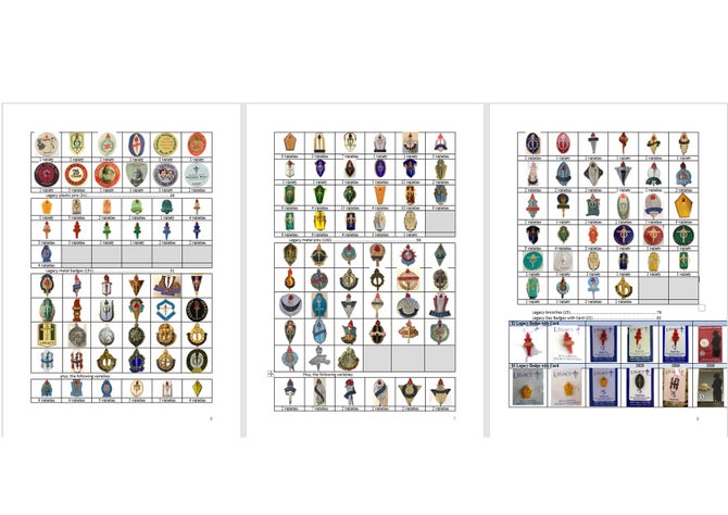 *NEW* Legacy Day Badges - 2022 Edition Australian Badge Guide - Payhip