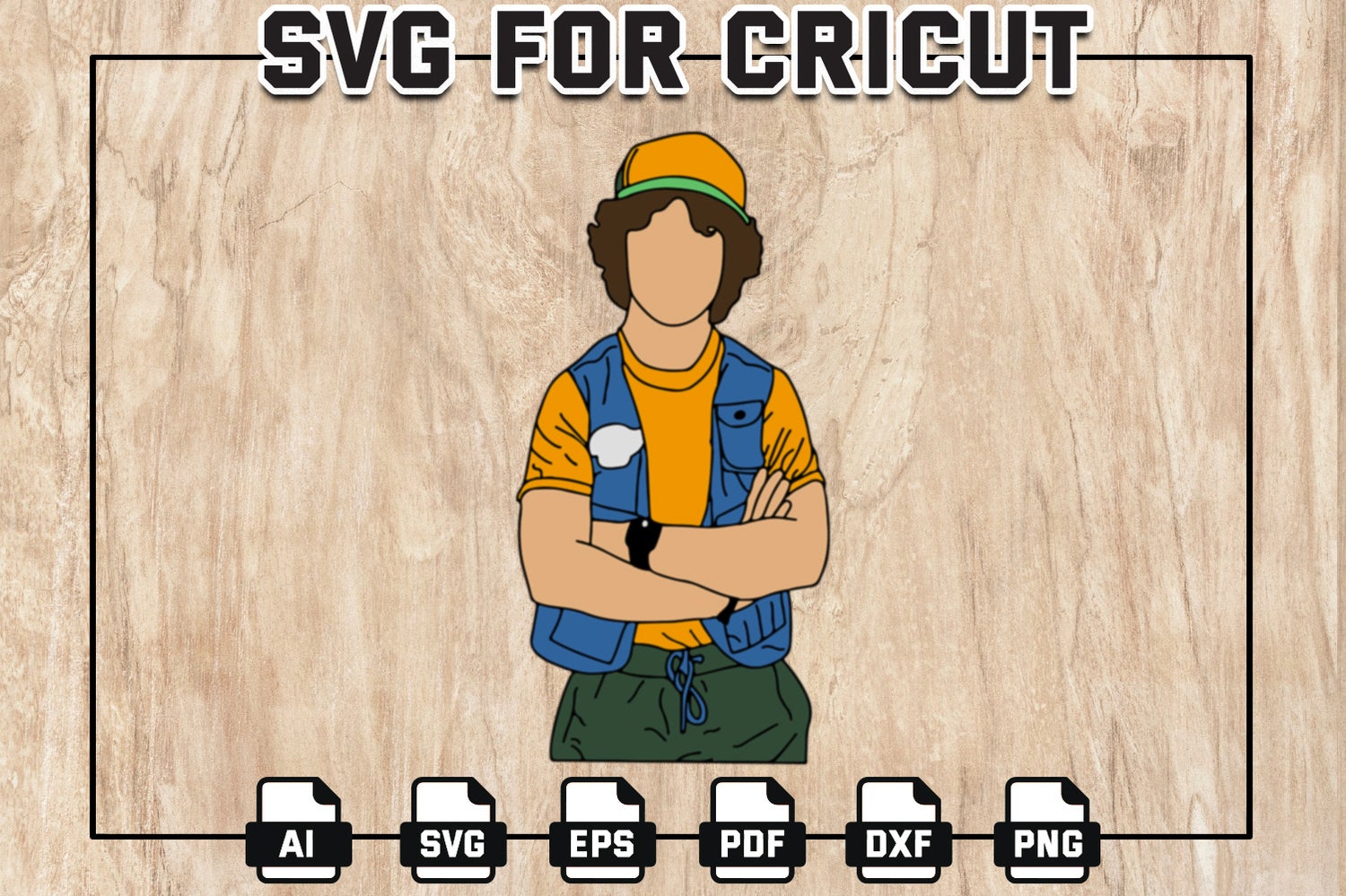 Dustin Season 4 Svg File, Stranger Things SVG, Movie Svg, Stranger ...