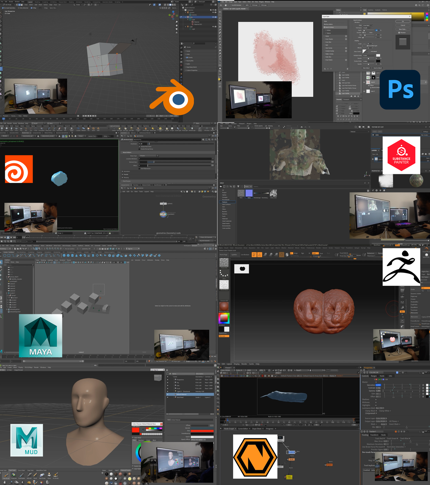 3D VFX ARTIST PACK : HDRI - TEXTURES - BRUSHES - FULL CHARACTER MODELS - ASSETS - COURSES - Payhip