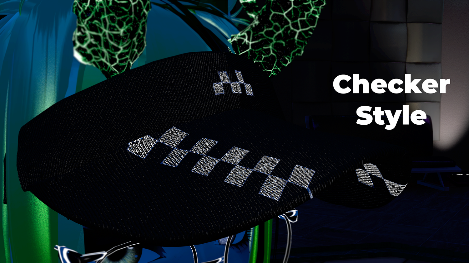 Hayweee Hat's Re-Paint BONUS CHECKER TEXTURE VRChat - Payhip