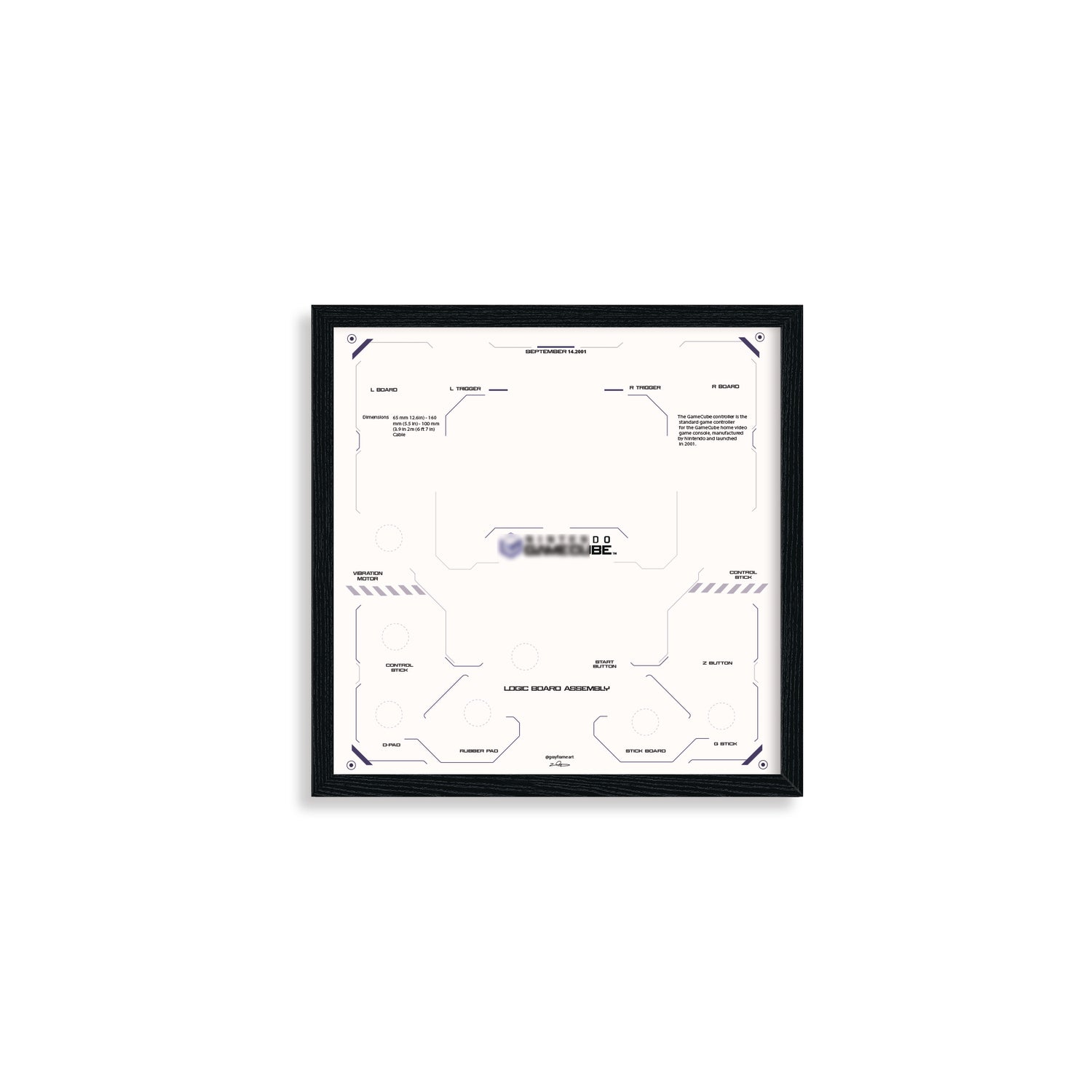 GrayFrame® NINTENDO GAMECUBE CONTROLLER - Payhip