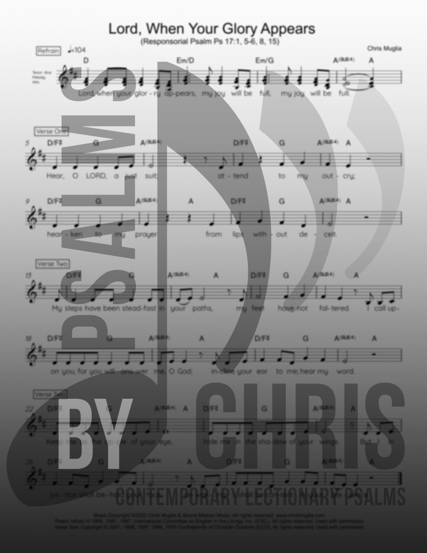 Psalm 17 Lord When Your Glory Appears Lead Sheet Payhip psalm-17-lord-when-your-glory-appears-lead-sheet-payhip