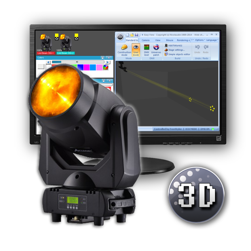 Librería de Magic 3D P/ Led Beam 350 de Acme ( LED-MB350 ) - Payhip
