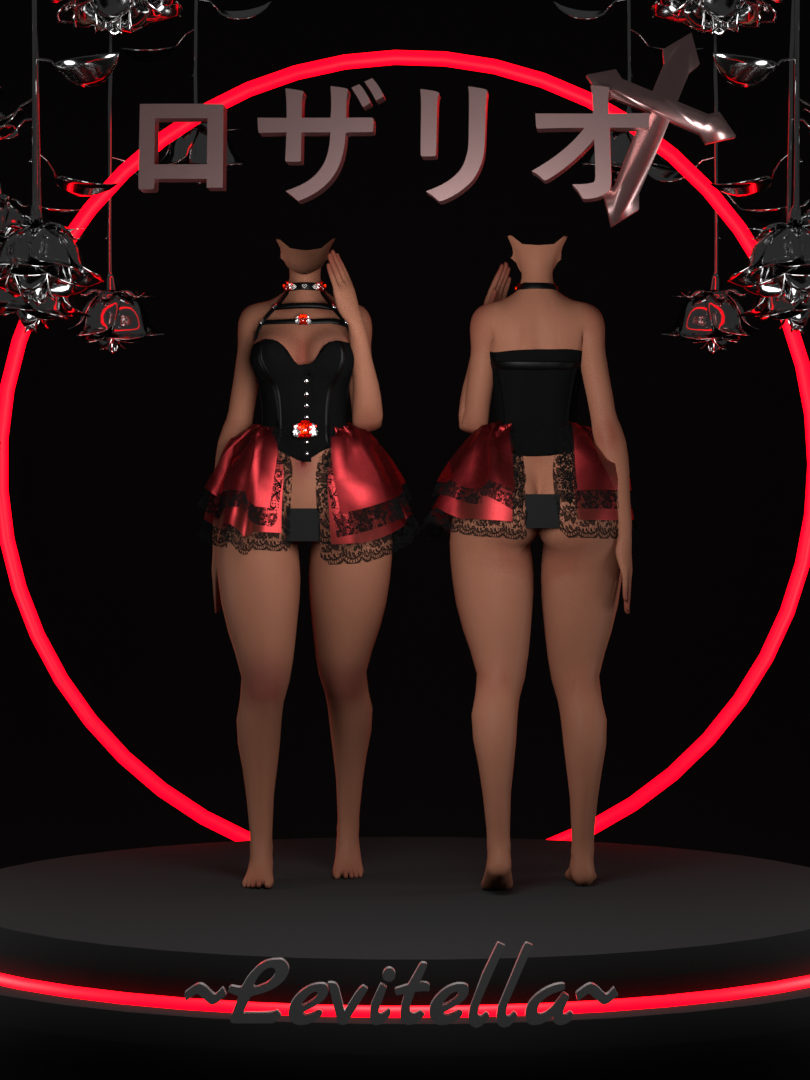 Lace Dress & Harness Set - Payhip