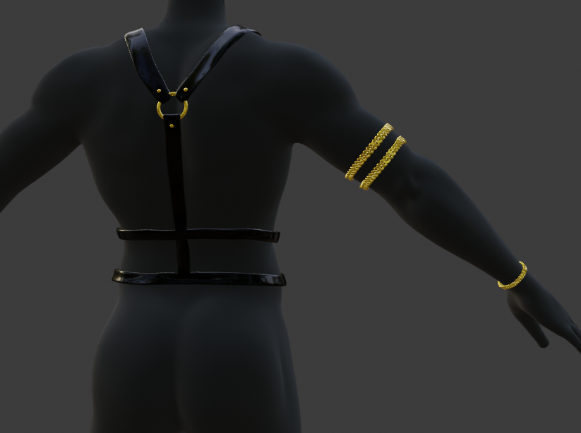 LV Male Harness & Cuban Arm Chains - Payhip