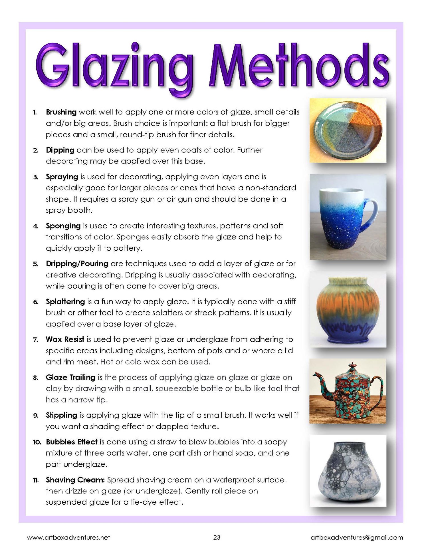 The All About Clay Guide to Glazing and Other Ceramics Finishing ...
