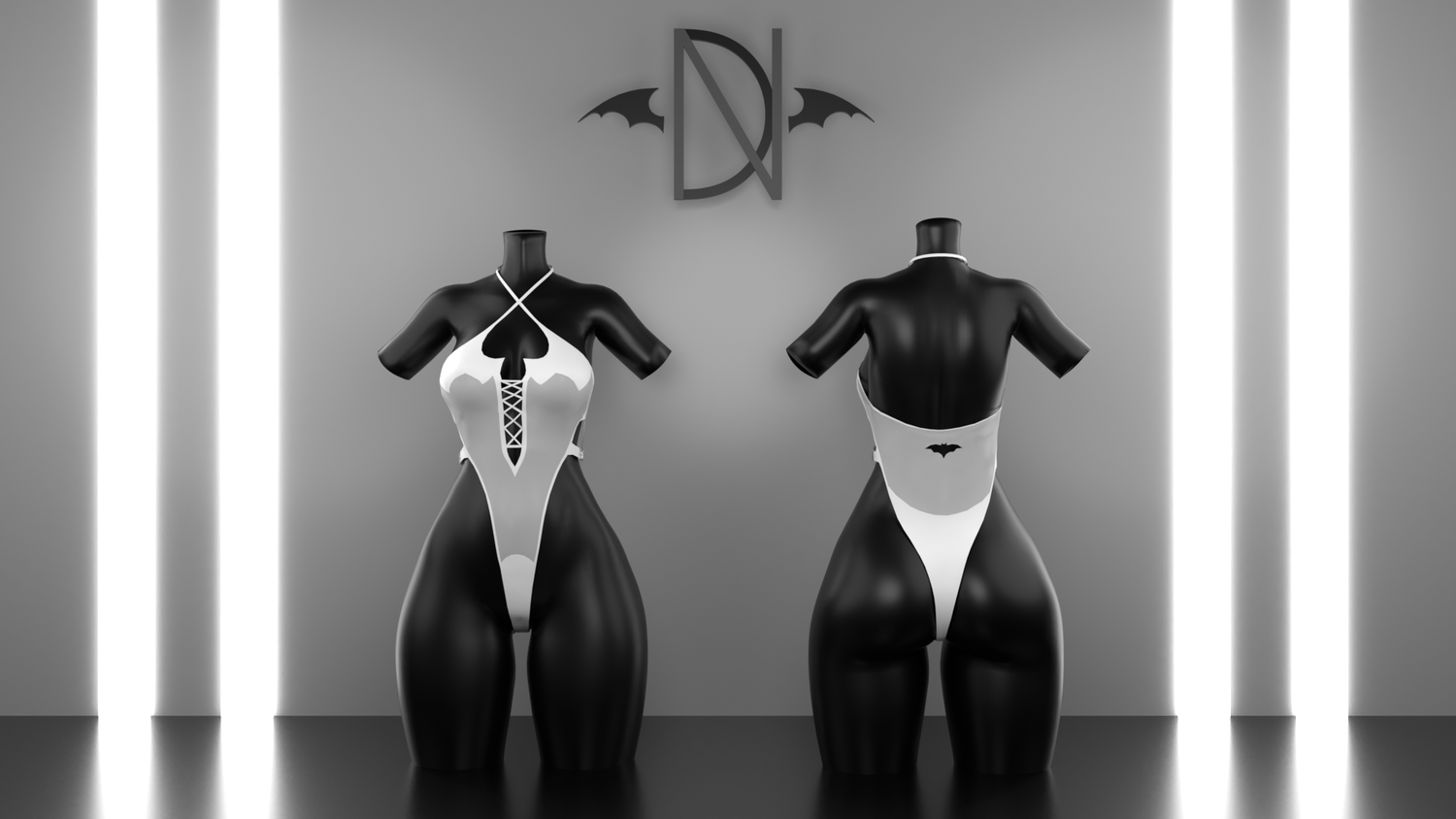 Bat Lingerie For Panda/Zinpia's Base by Noodle - Payhip