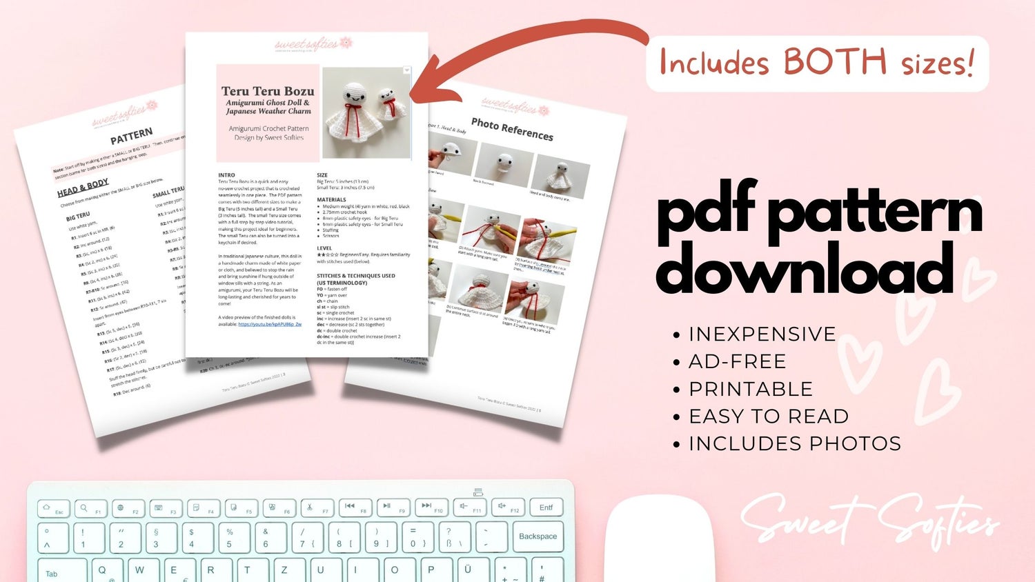 Teru Teru Bozu · Ghost Doll · Japanese Weather Charm - Payhip