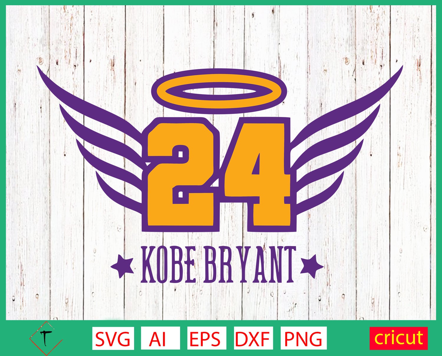 Kobe Bryant SVG, PNG, DXF, EPS, AI, Lakers SVG, Bryan SVG, Bryan Cut ...