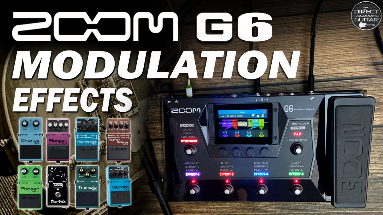 ZOOM G6 DRG MODULATION Pack 80 zptc Files - Payhip