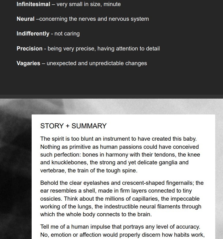 'The Spirit is too Blunt an Instrument' by Anne Stevenson - Study Guide - Payhip