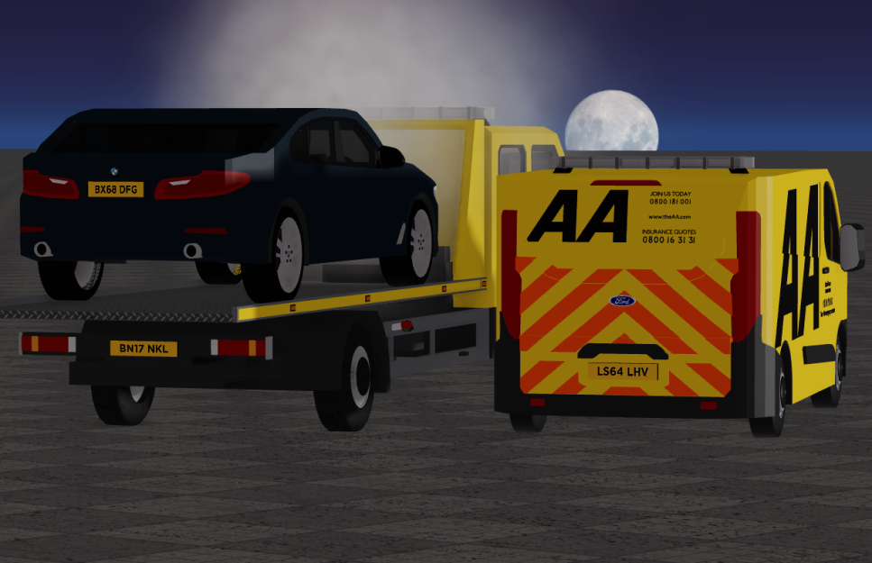 AA Vehicle Pack - Ford Transit Flatbed - Payhip