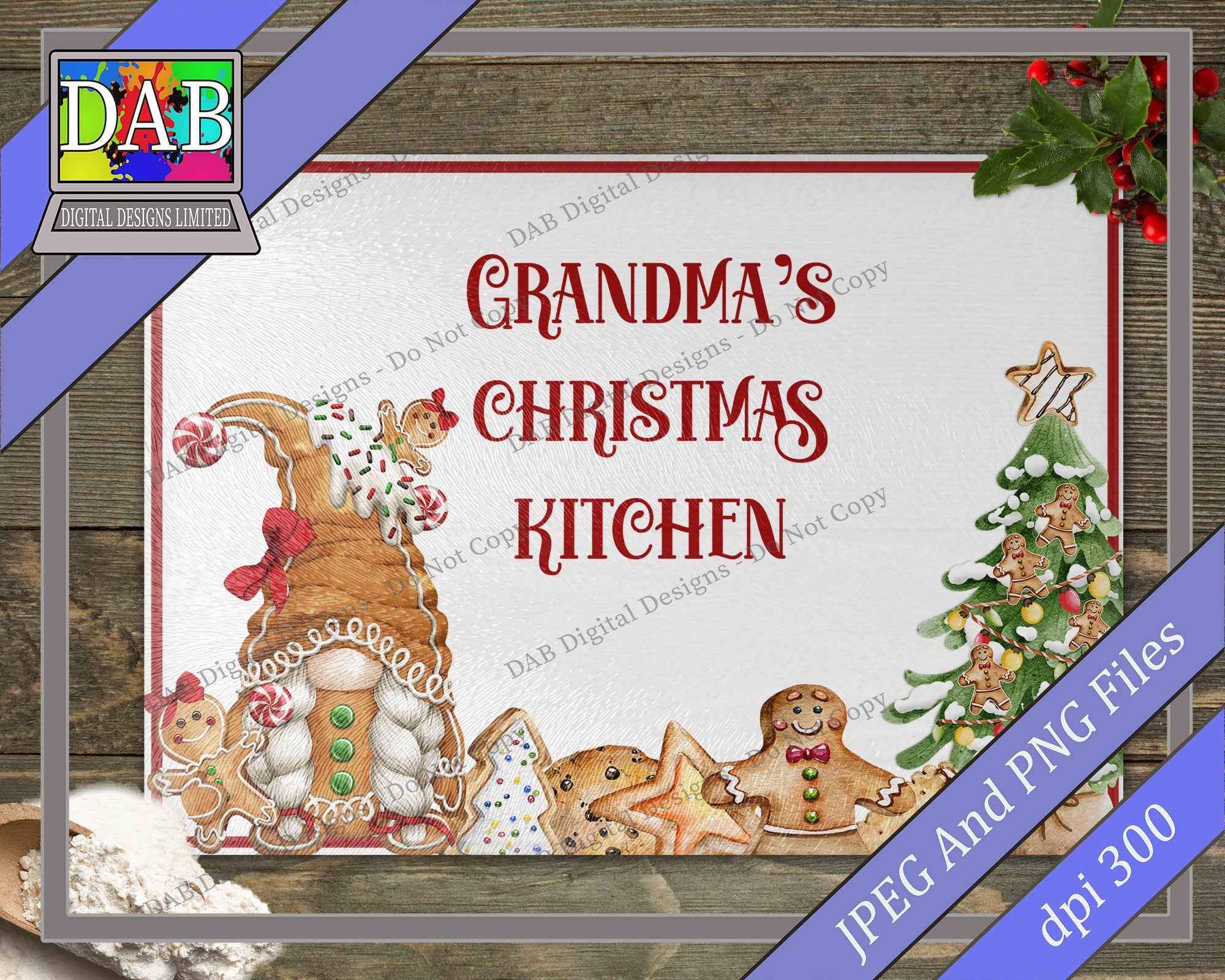 Gingerbread Gonk Gnomes Frame Designs - Payhip