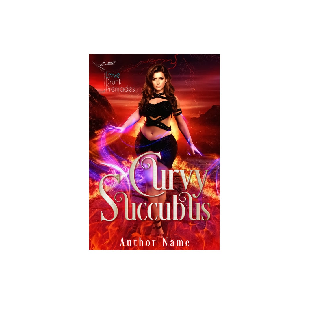 Curvy Succubus Premade eBook Cover - Payhip
