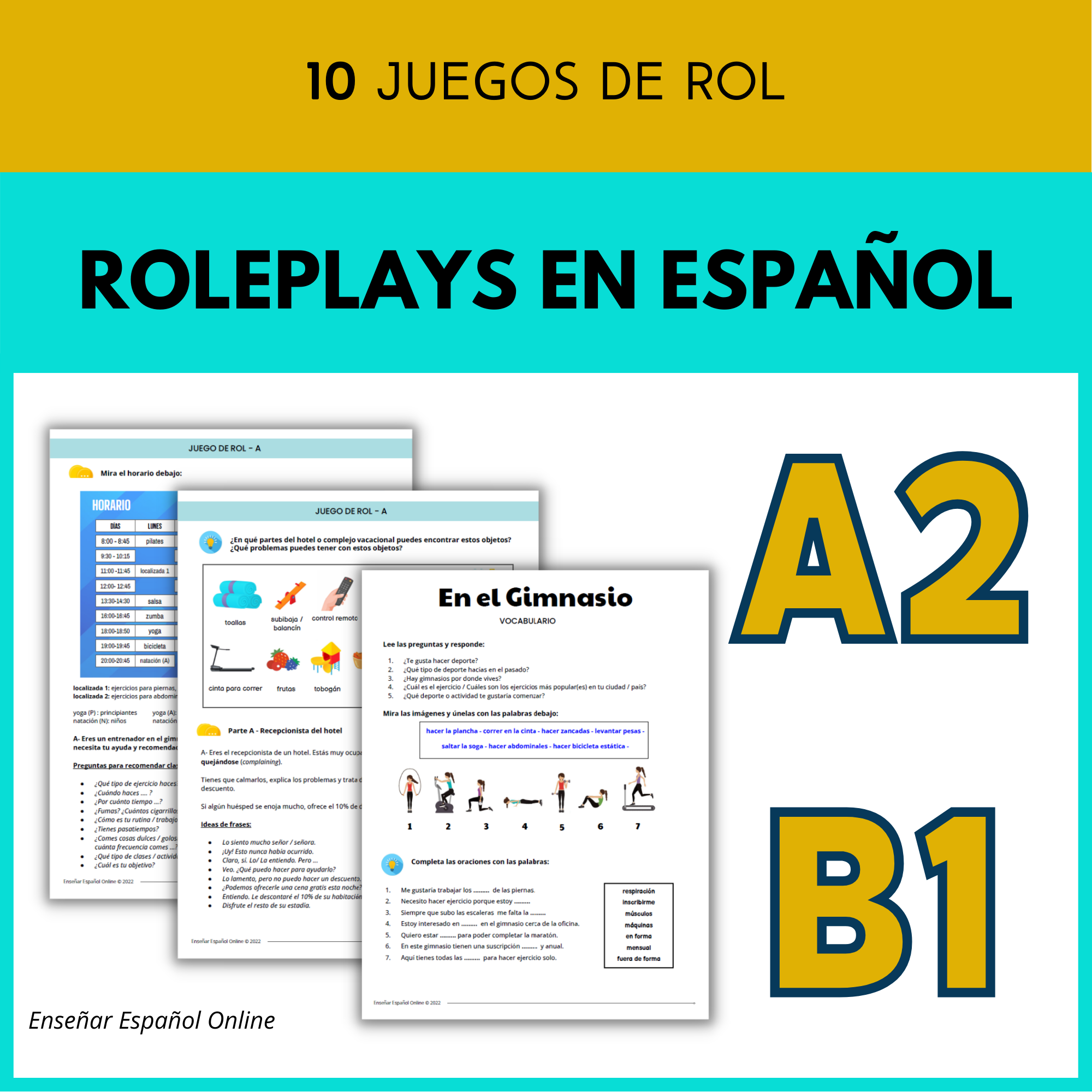 Roleplays en Español – A2 / B1 - Payhip