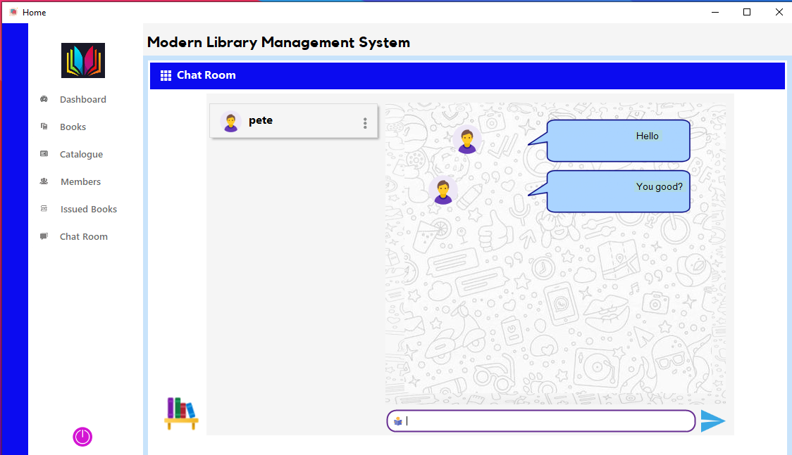 Modern Library Management System with Chat Room ~ C# MySQL - Payhip