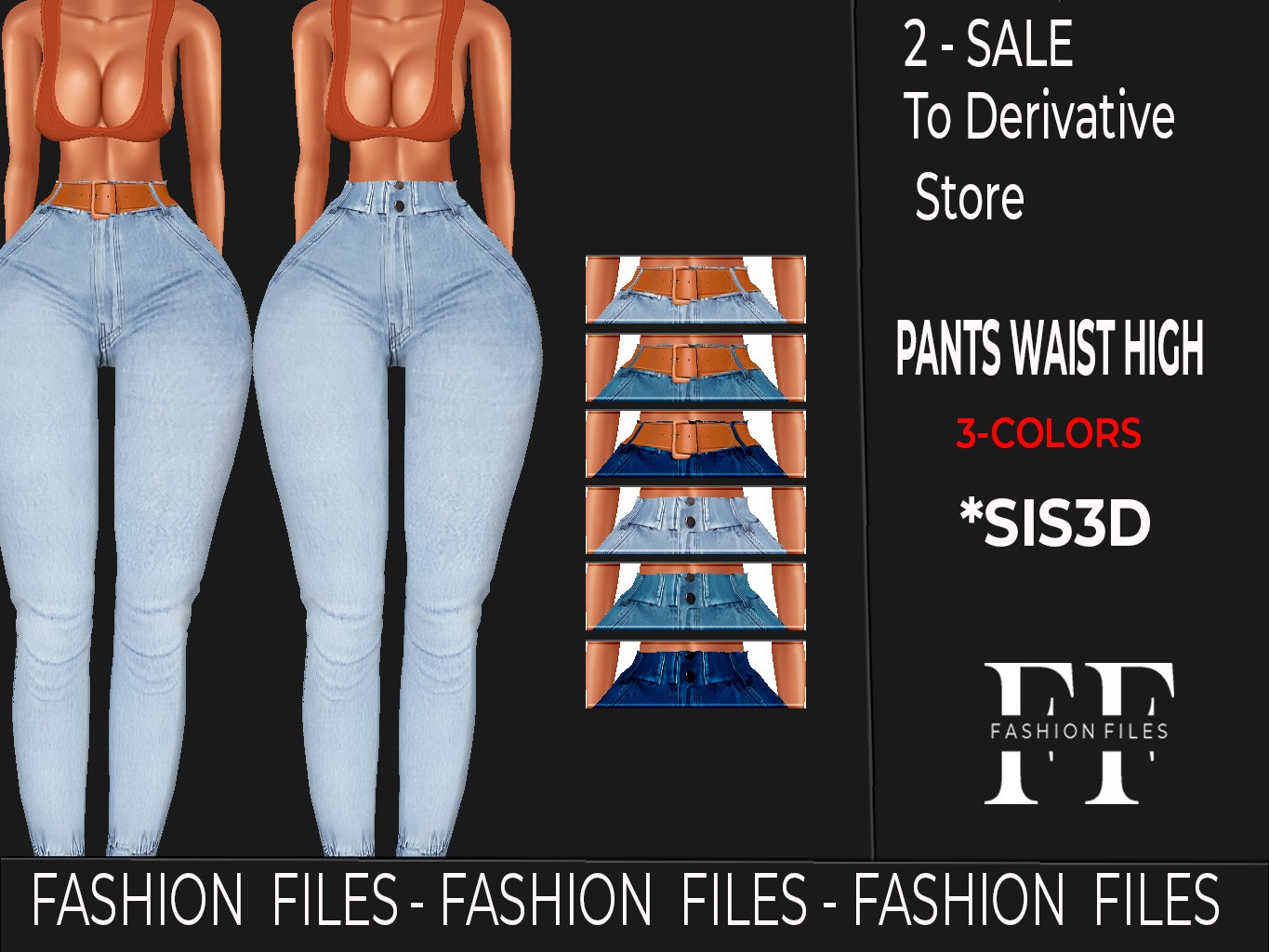 2022-PANTS WAIST HIGH- SIS3D - 608 - Payhip